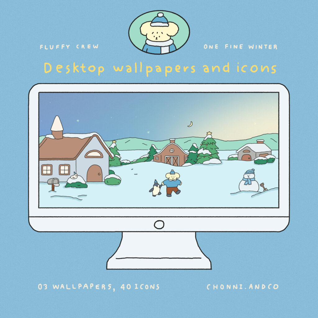 Desktop Icon / Wallpaper – Littlefriendworld